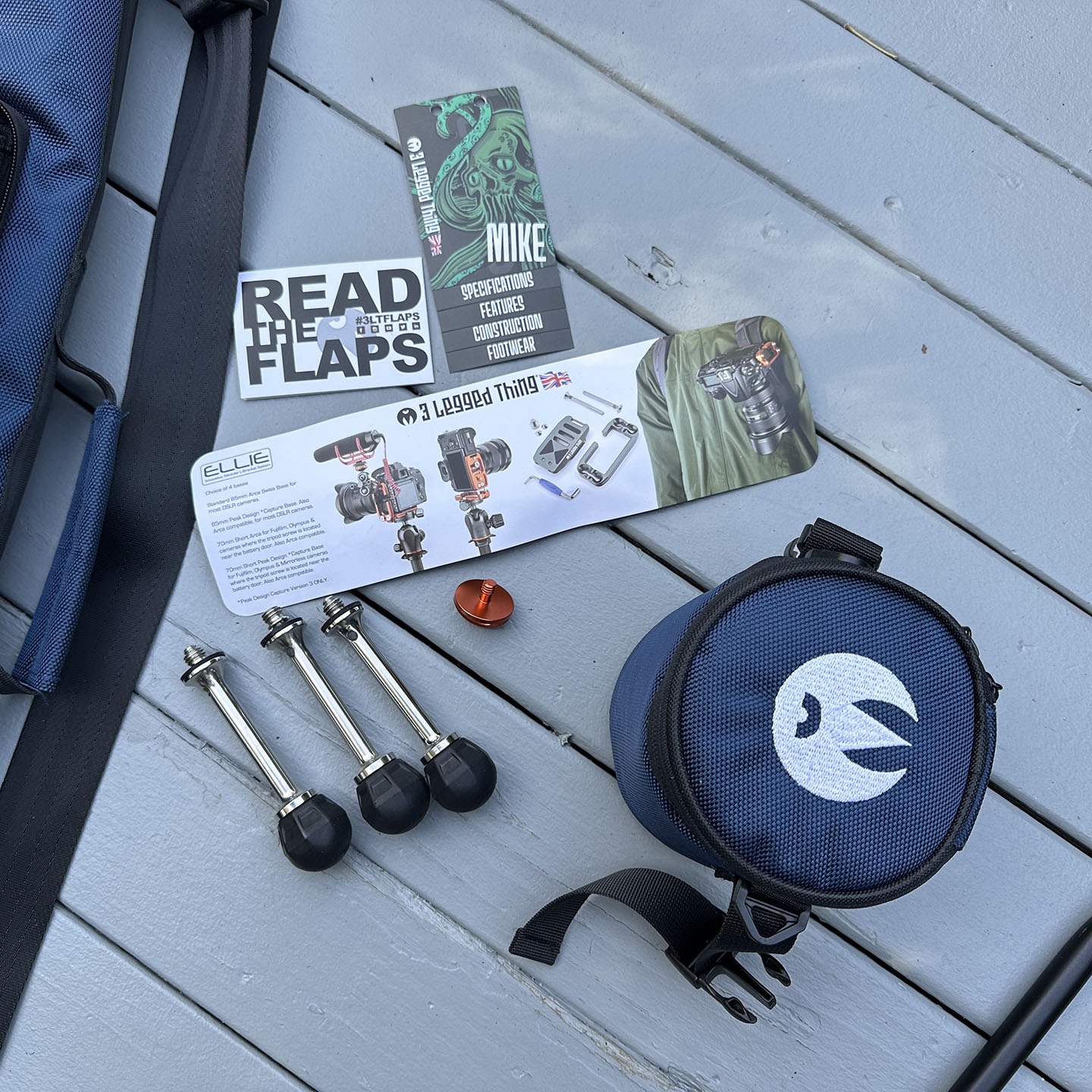 Sold: Reduced Three Legged Thing "Mike" Tripod with Fluid Head - FM Forums