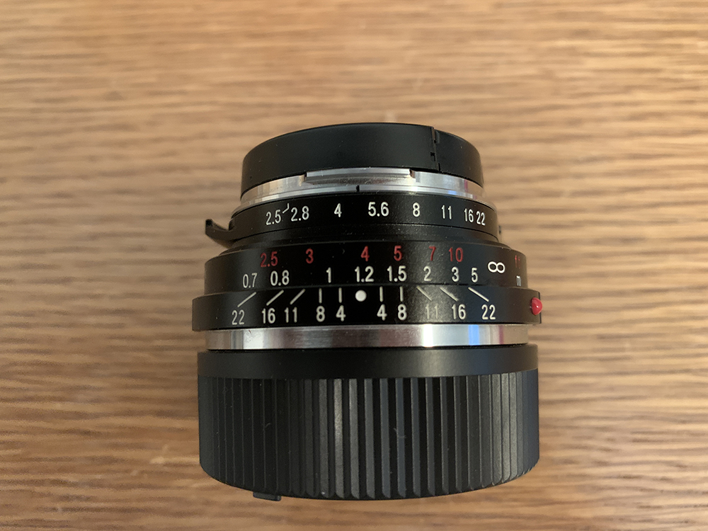Sold: Voigtlander 35mm f2.5 Skopar PII Leica M mount lens - FM Forums