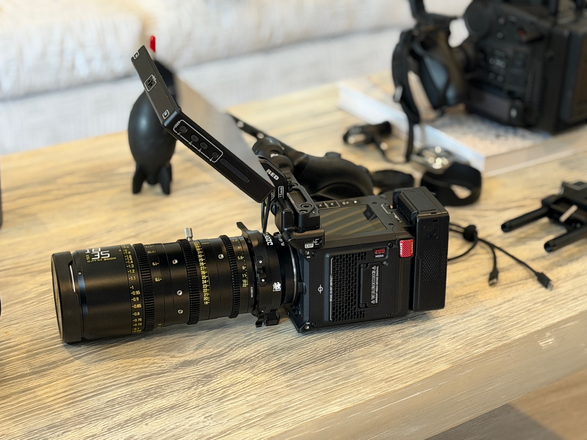 Sold: Red Komodo X 6K RF Mount DSMC3 Red Touch 7" Monitor and Komodo ...