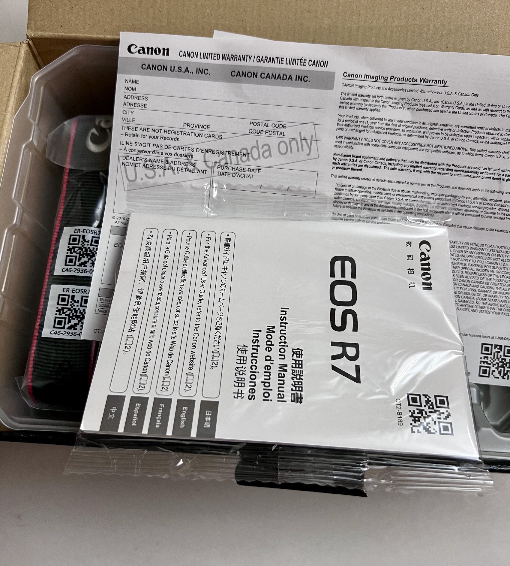 Sold: Canon R7 Body Only - Open Box - FM Forums