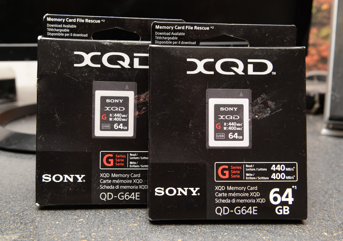 Sold: Sony 64GB XQD cards - FM Forums
