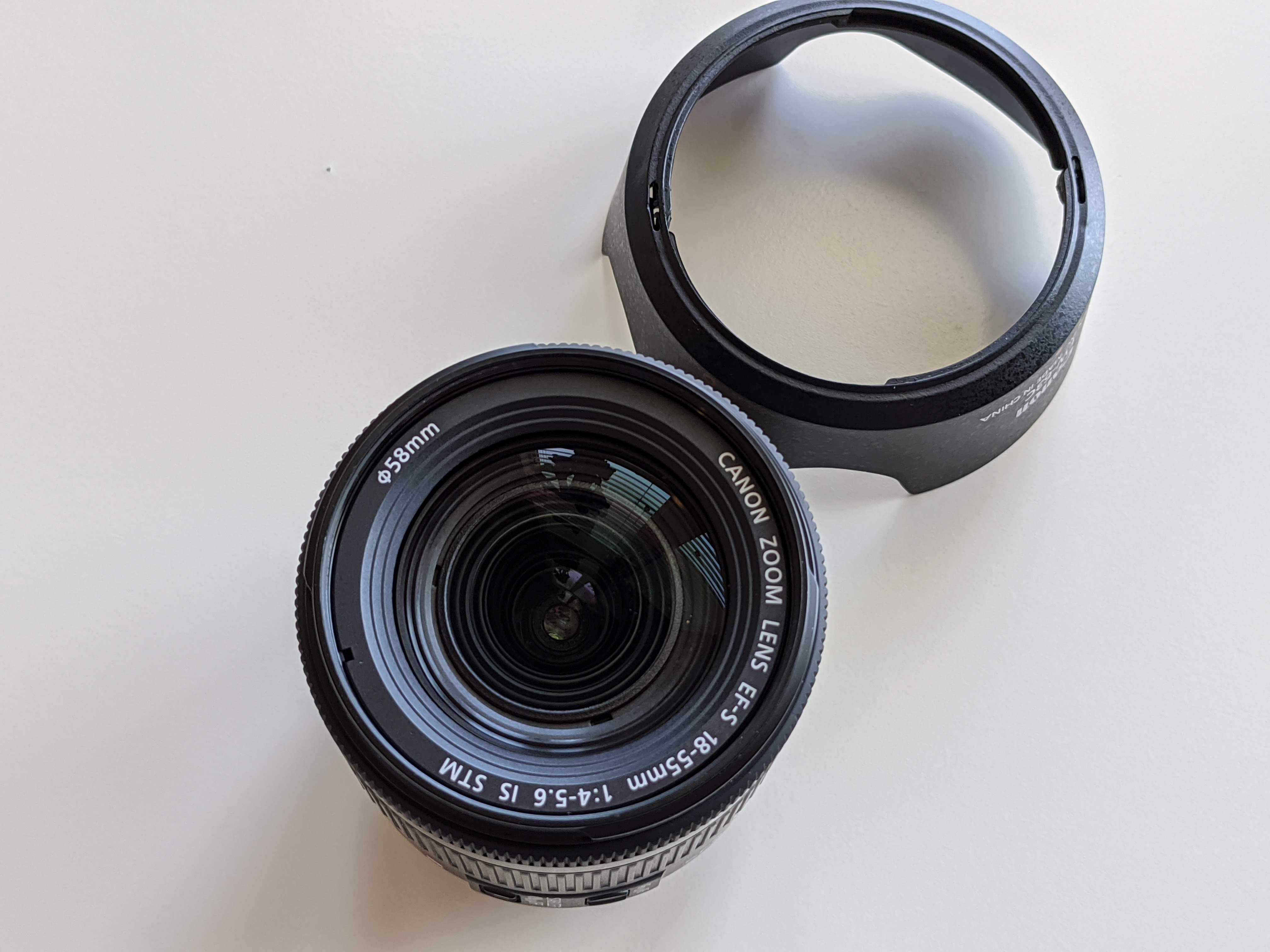 Sold: Canon EF-S 18-55mm f/4-5.6 IS STM Lens w/ Hood - FM Forums