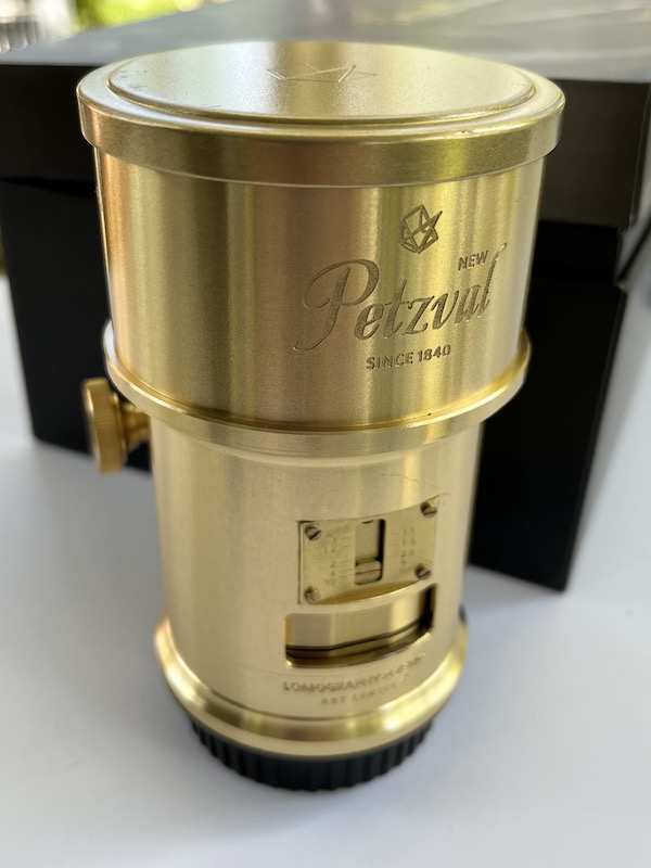 FS: Lomography Petzval 85mm f/2.2 Lens for Canon EF (Brass) - FM Forums