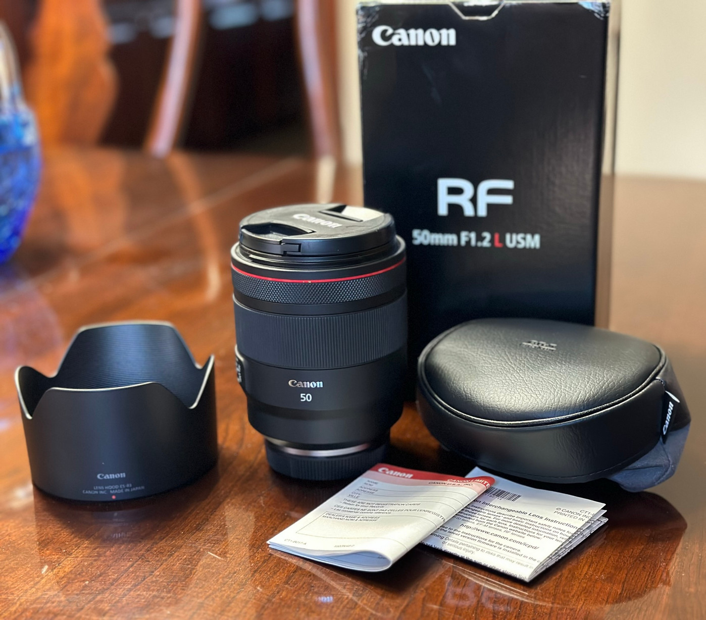 Sold: Canon RF 50mm f/1.2 L USM - FM Forums