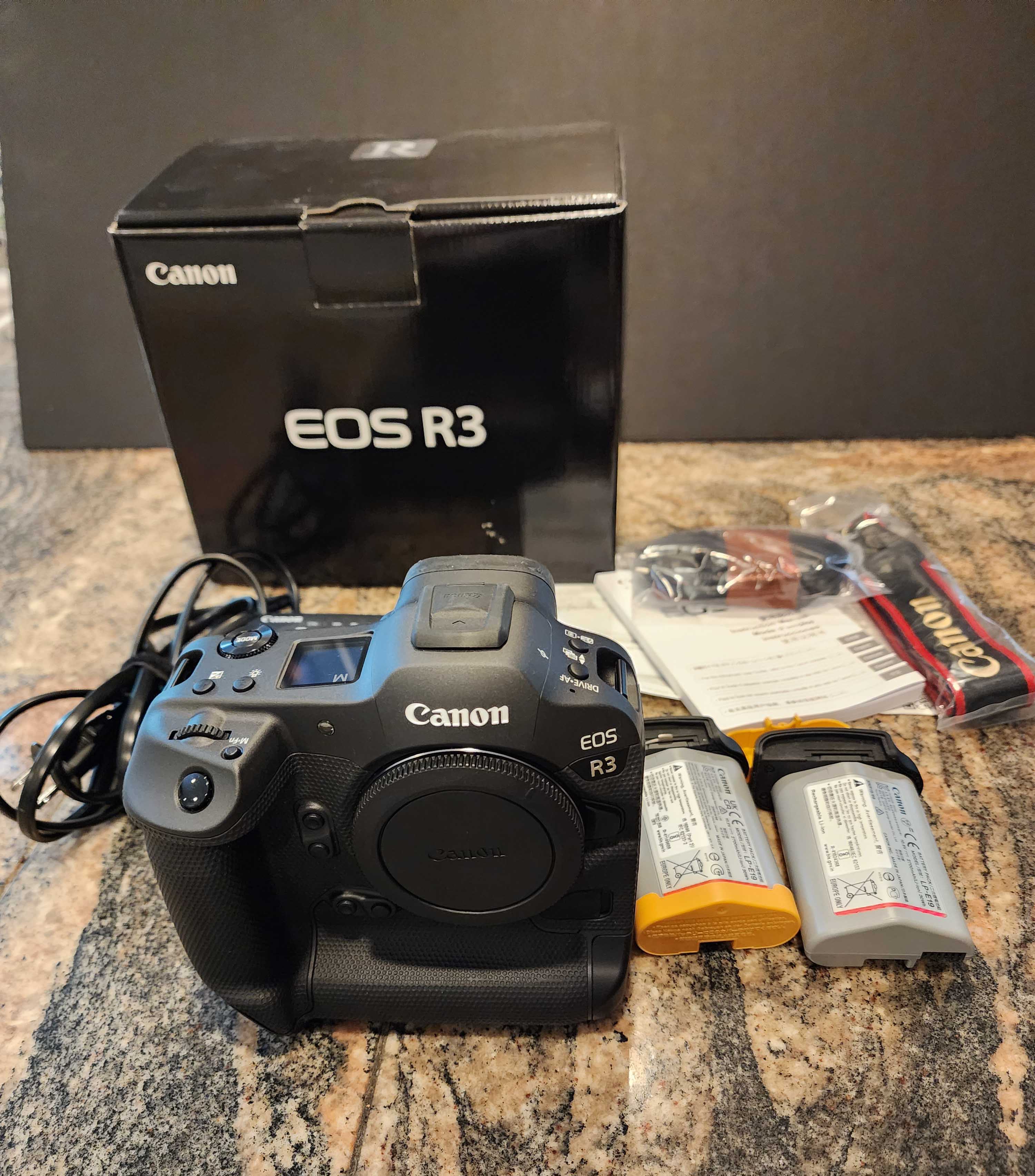 Sold: Canon R3 Body like new with extras - FM Forums
