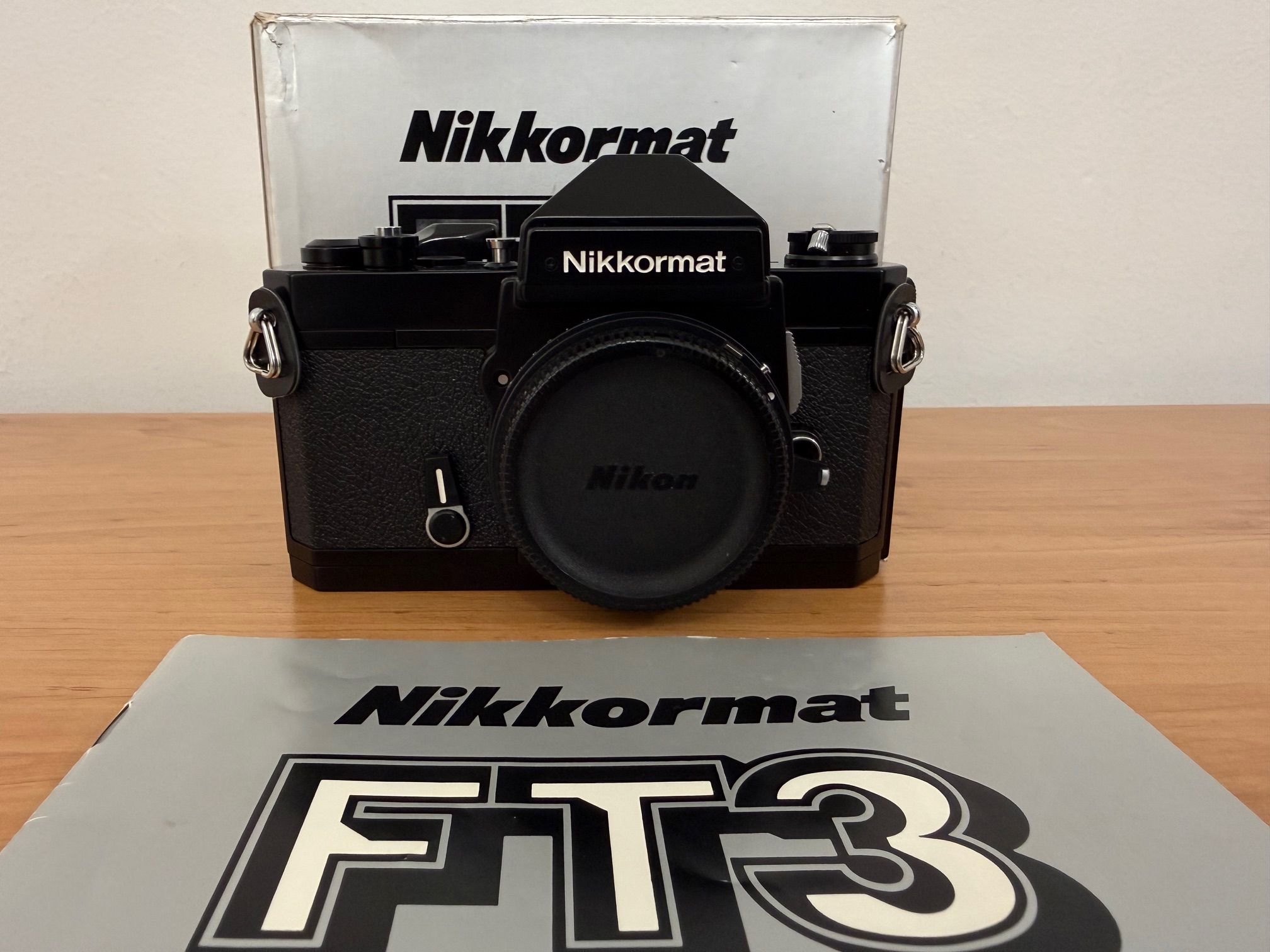 Sold: Nikon Collectors â€“ Pair of Nikkormat FT3s, black paint and ...