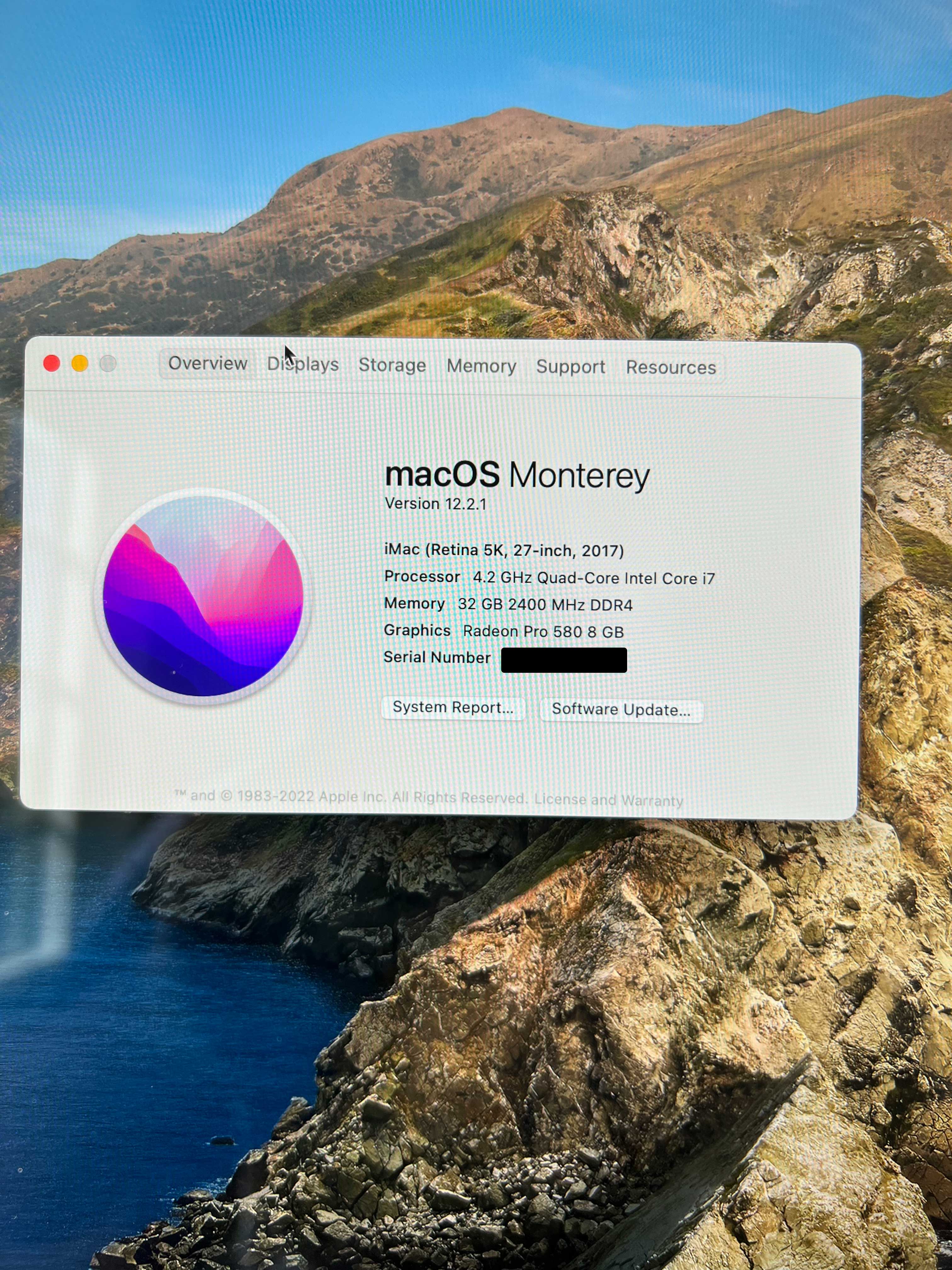 Sold: Apple iMac 27" 4.2GHZ i7 Mid 2017 - FM Forums