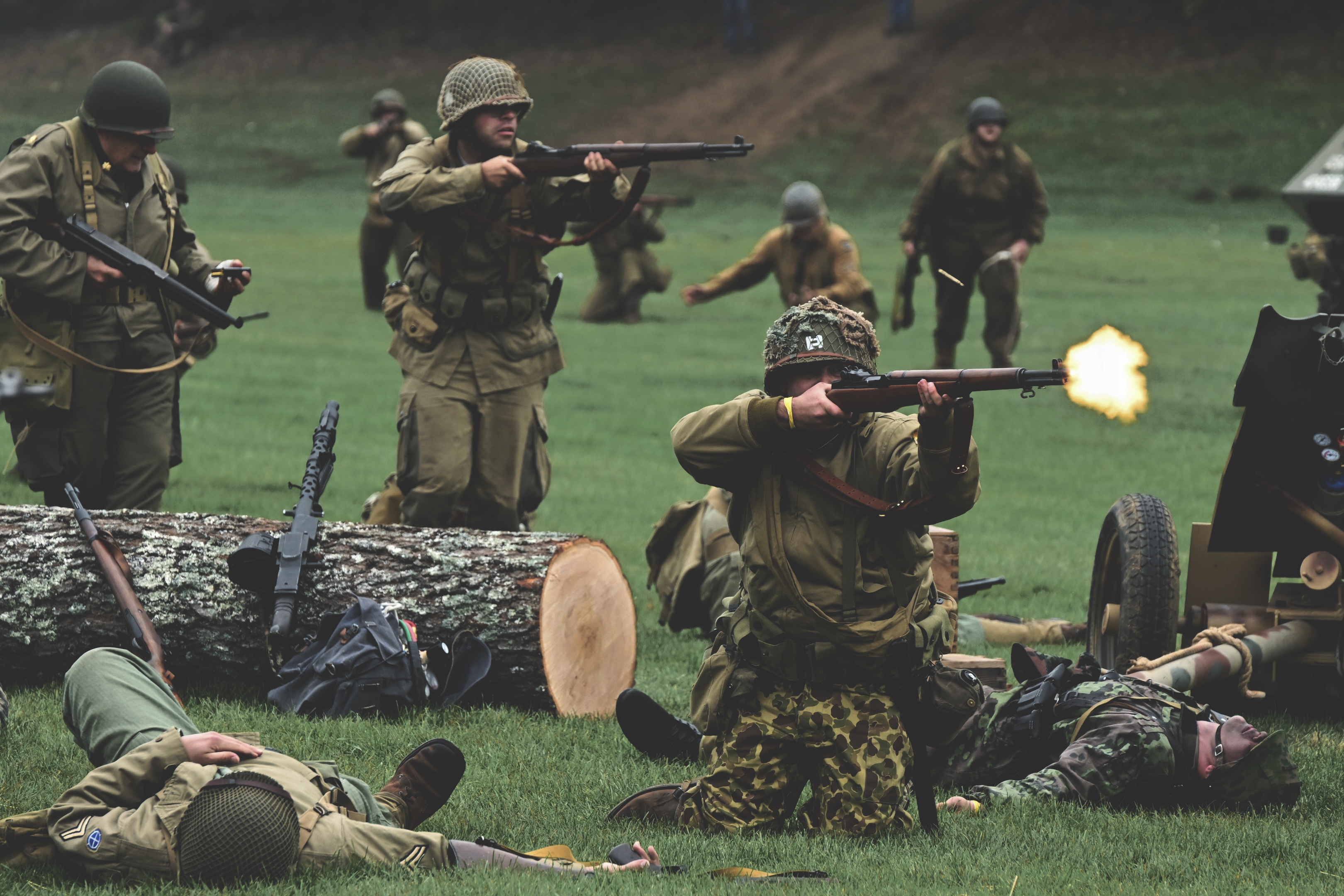 WW2 reenactment events, feels like a movie - People Photography ...