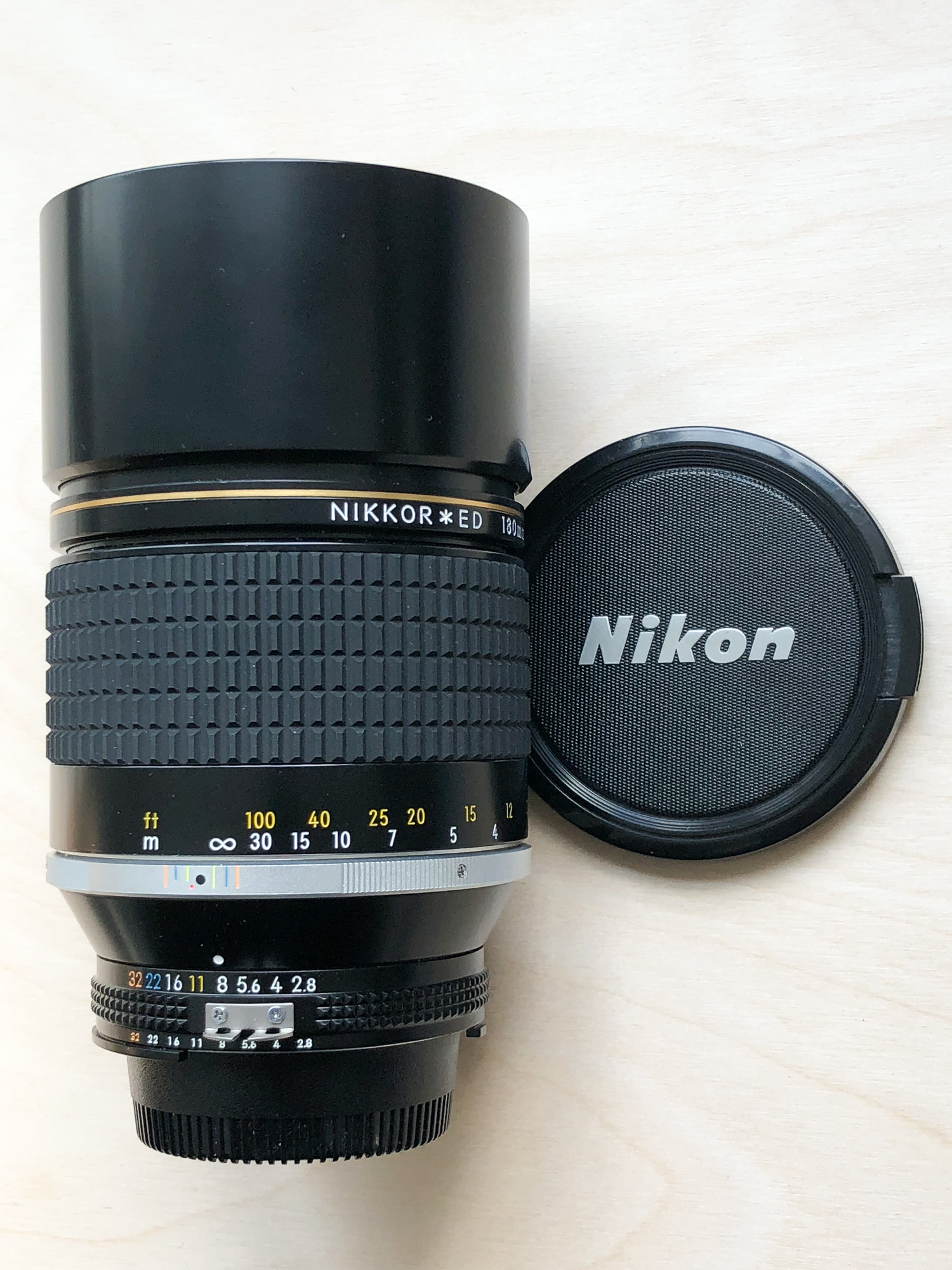 Sold: NIKON AIS MINT COLLECTION ( 50mm 1.2F, 85mm 1.4F, 180mm F2.8 ...