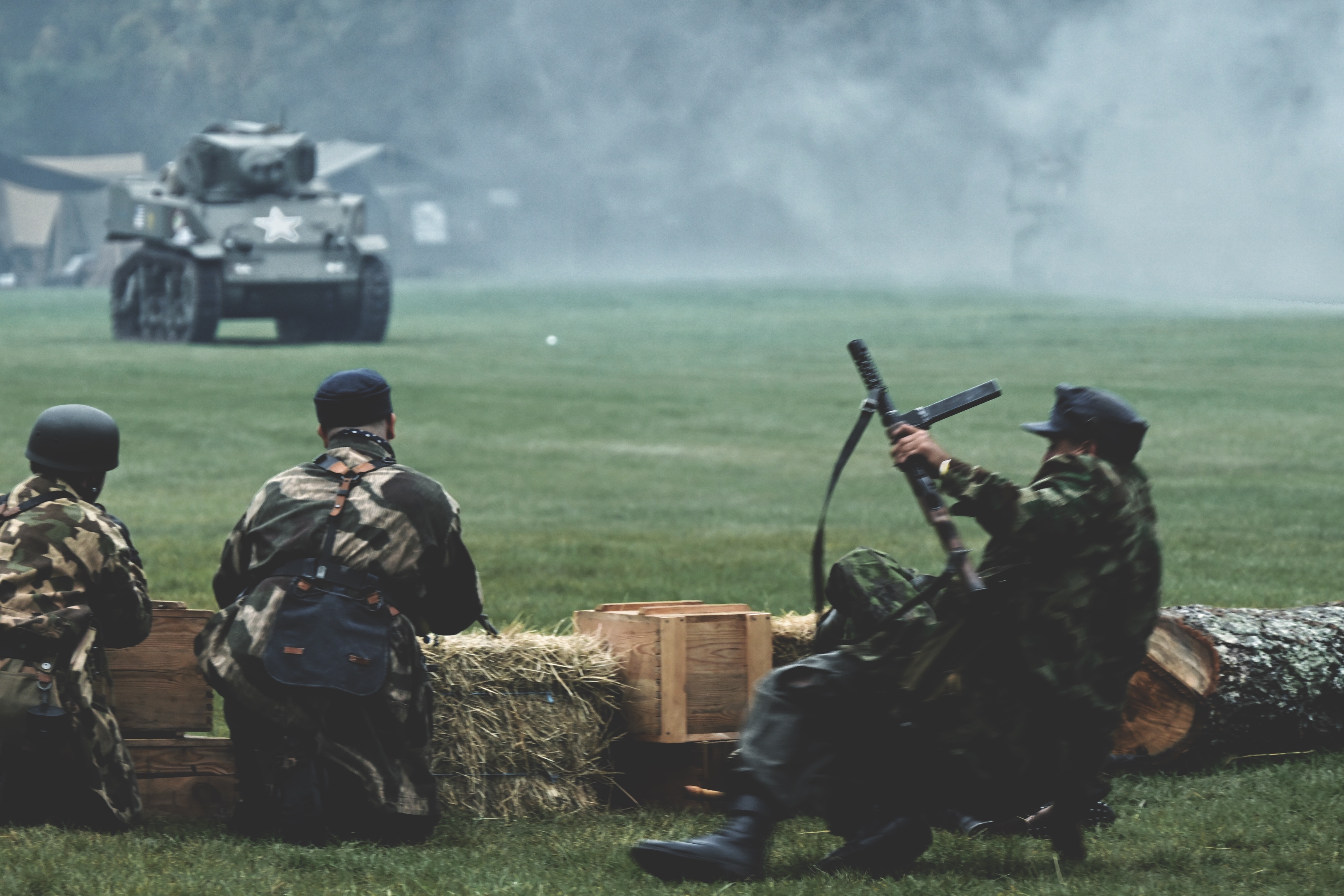 WW2 reenactment events, feels like a movie - People Photography ...