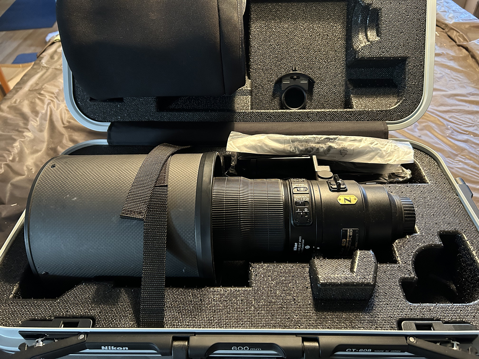 Withdrawn: Nikon AF-S Nikkor 600mm 1:4 E FL ED VR Prime Lens $8,900 US ...