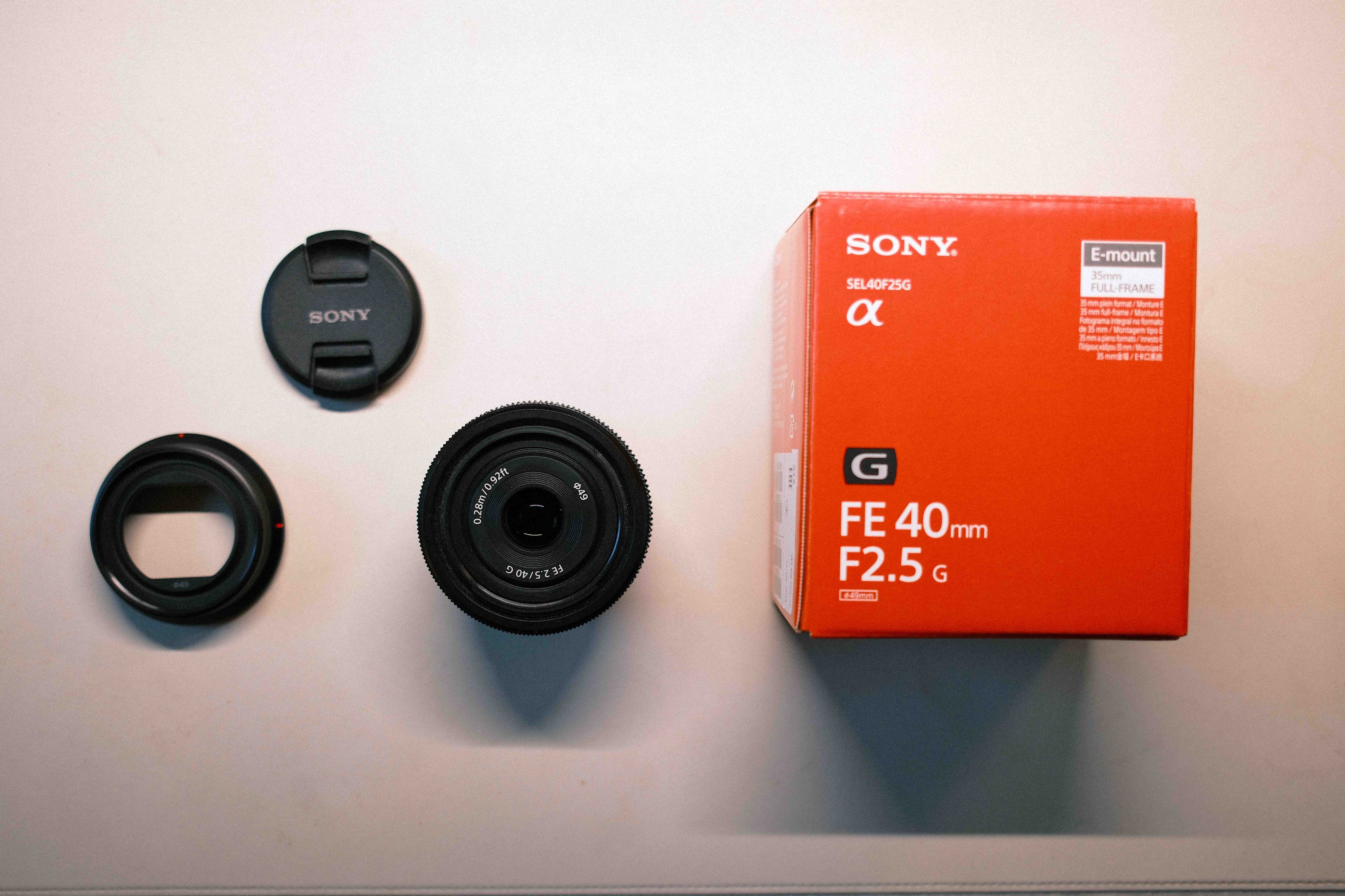 Sold: Sony 40mm 2.5 G - Like New - Buy & Sell Photo-Gear - Photography ...