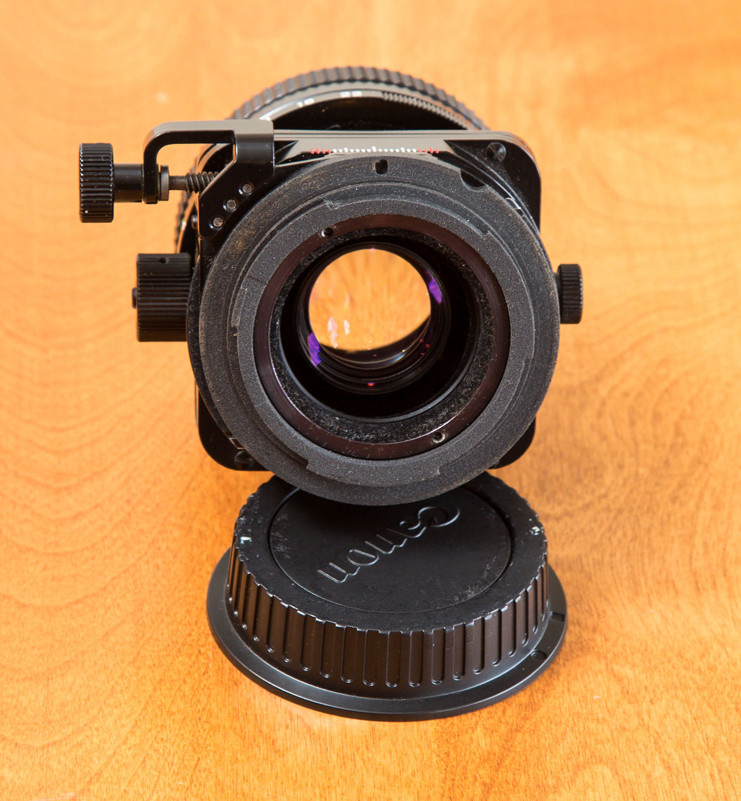 Sold: Canon 35mm Tilt Shift TS FD lens with Mika EOS EF-Mount Adapter ...