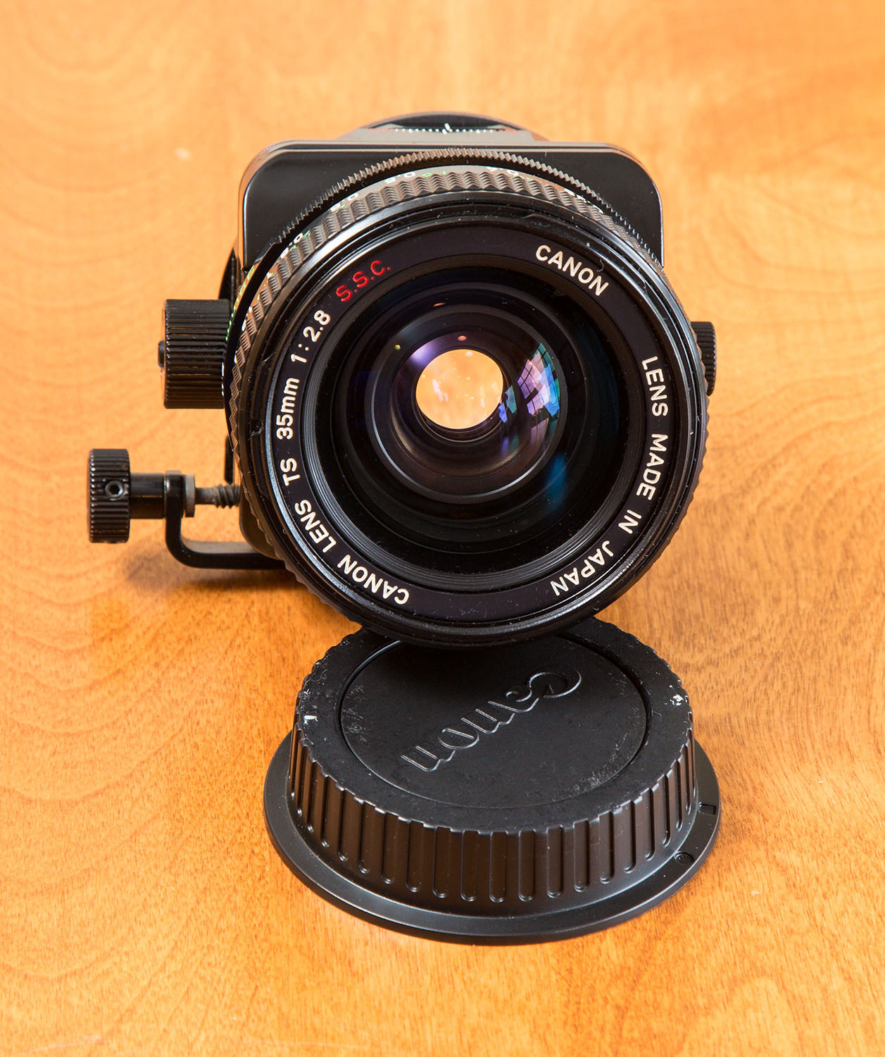 Sold: Canon 35mm Tilt Shift TS FD lens with Mika EOS EF-Mount Adapter ...