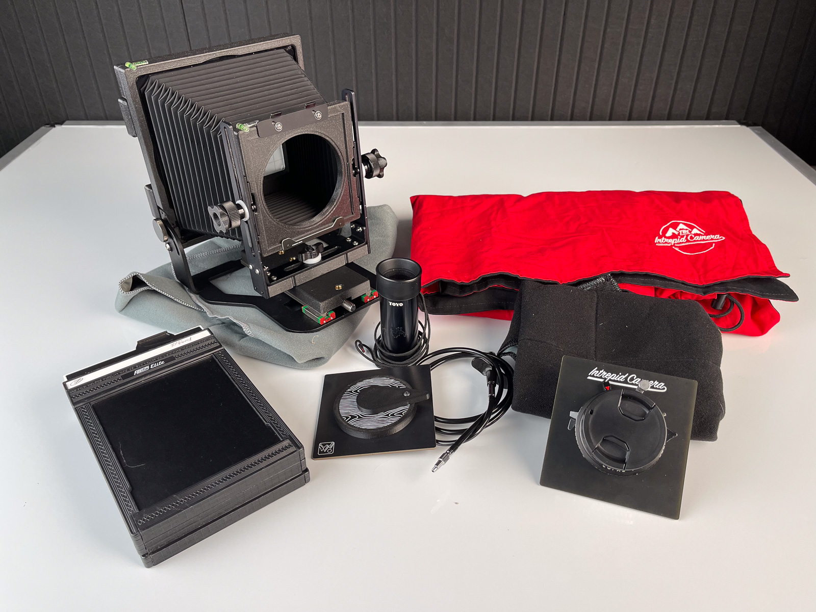 Sold: Intrepid 4x5 Black Edition Full Kit - Buy & Sell - Photography ...