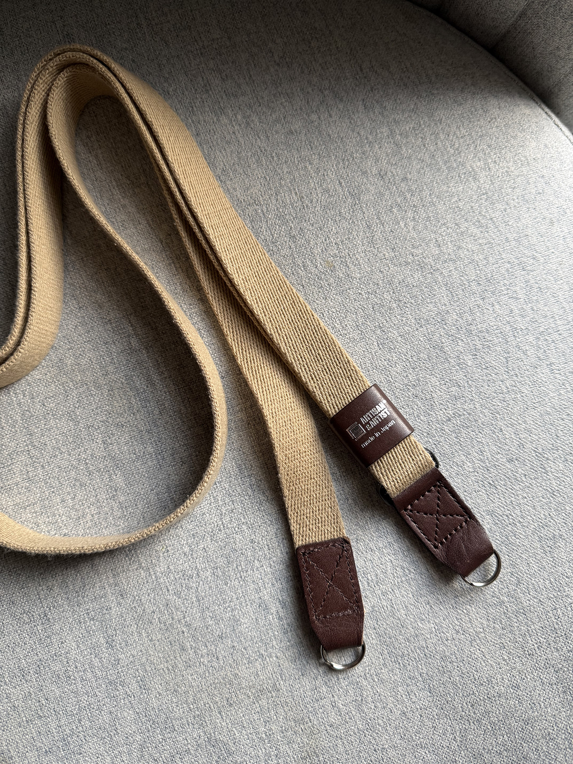 Sold: Artisan & Artist ACAM-100AA Slim and Soft Cloth Camera Strap ...