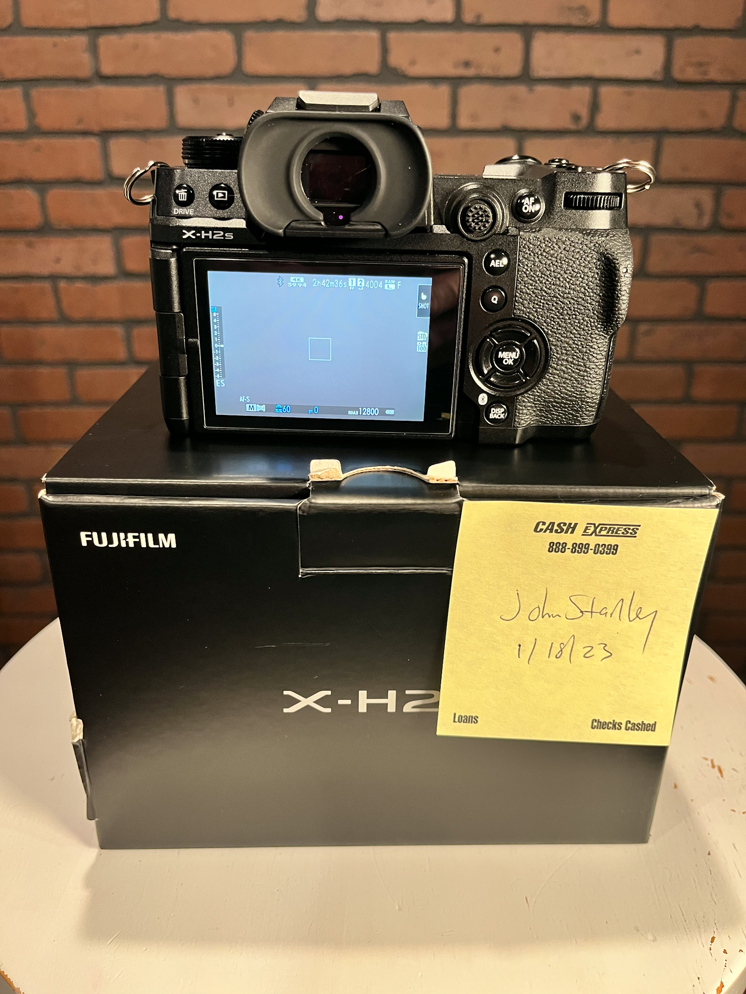 Withdrawn: Fujifilm X-H2S w/ 128gb CF Express & extra fuji battery - FM ...