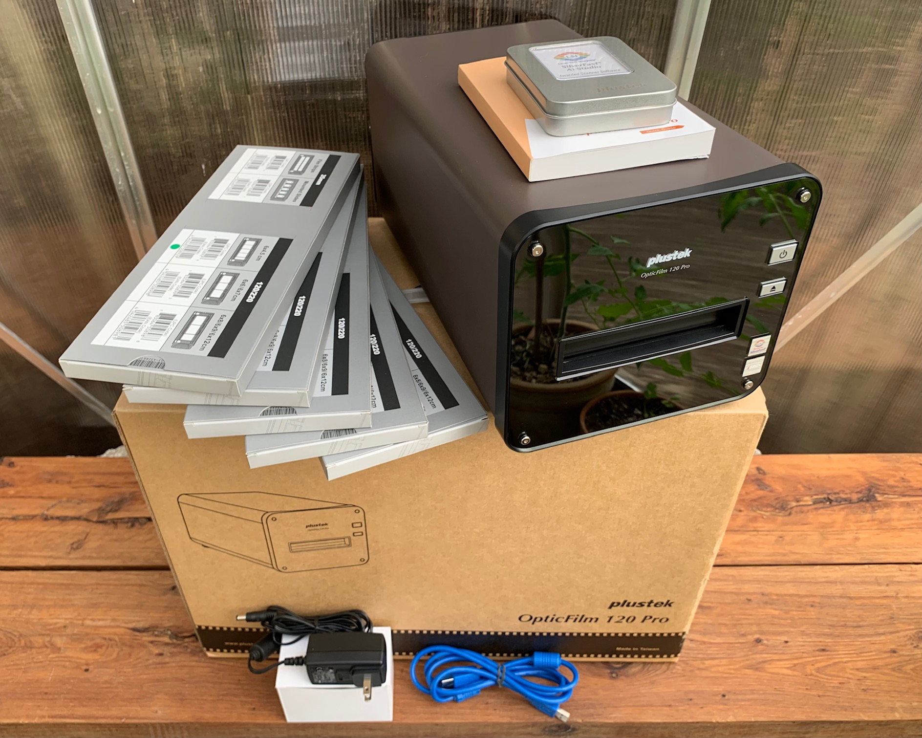 Sold: Plustek Opic Film pro 120 scanner (like new 2022 boxed) - FM Forums