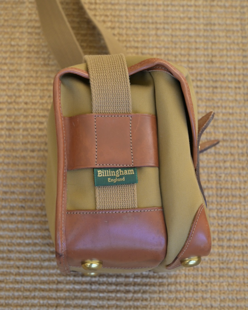 Sold: Billingham Alice (L2) Khaki canvas, tan leather $125 - FM Forums